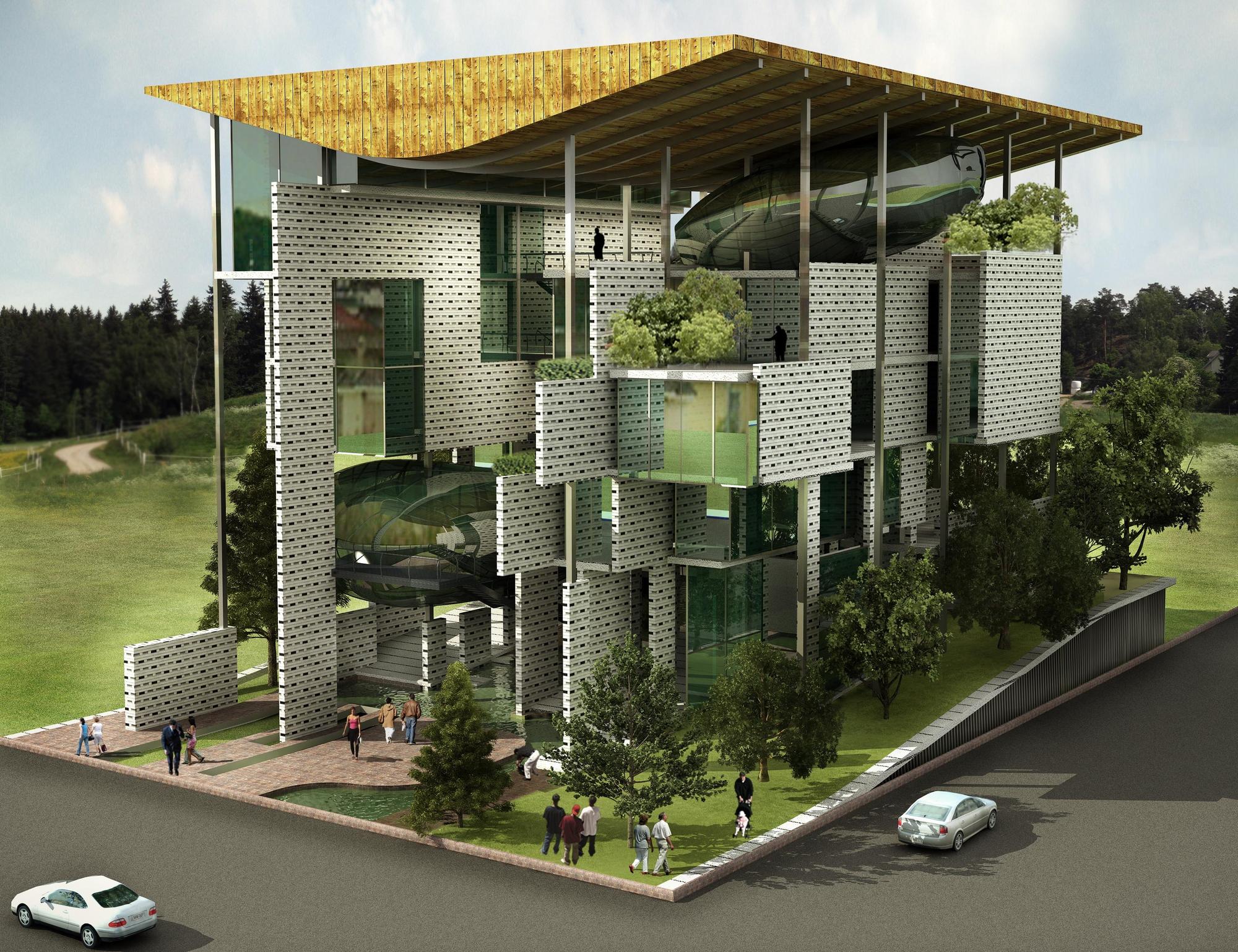 Gallery of Office Complex for Delhi Pollution Control Committee ...