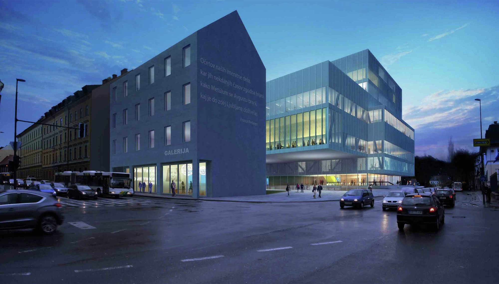 Gallery of NUK II National Library Proposal / BARCODE Architects - 6