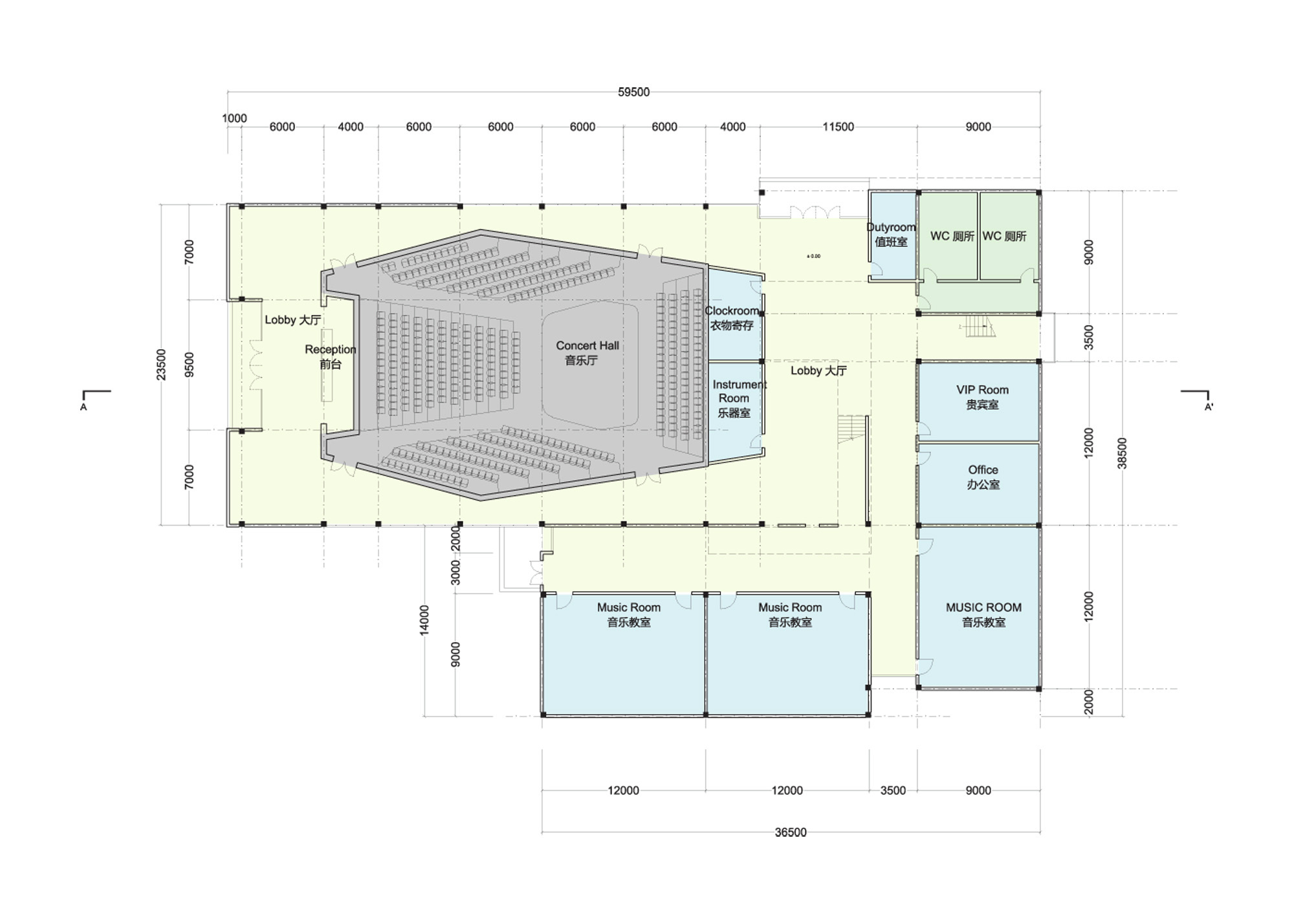 Gallery of Kunshan Middle School Proposal / United Design Group - 28