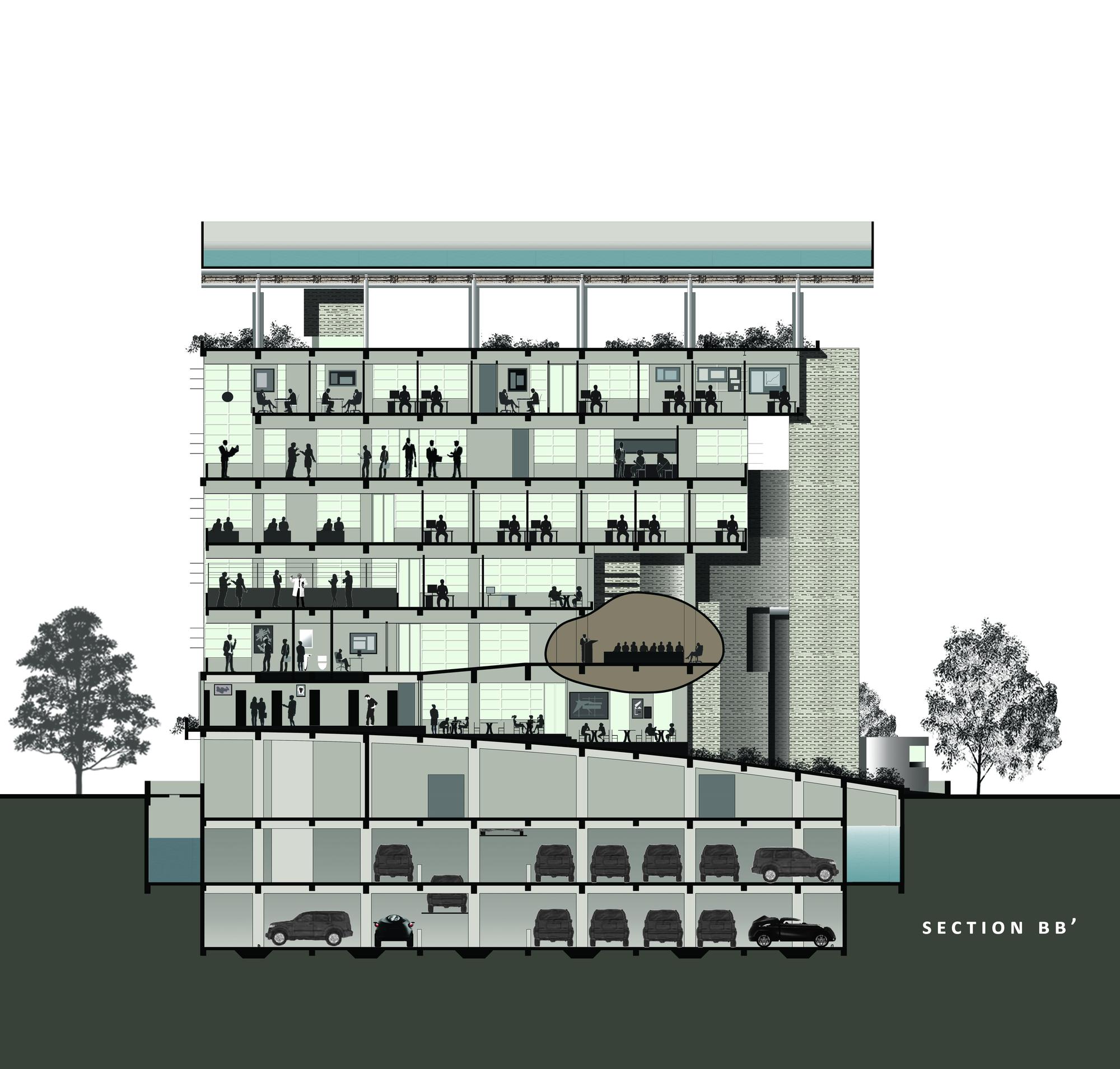 Gallery of Office Complex for Delhi Pollution Control Committee ...