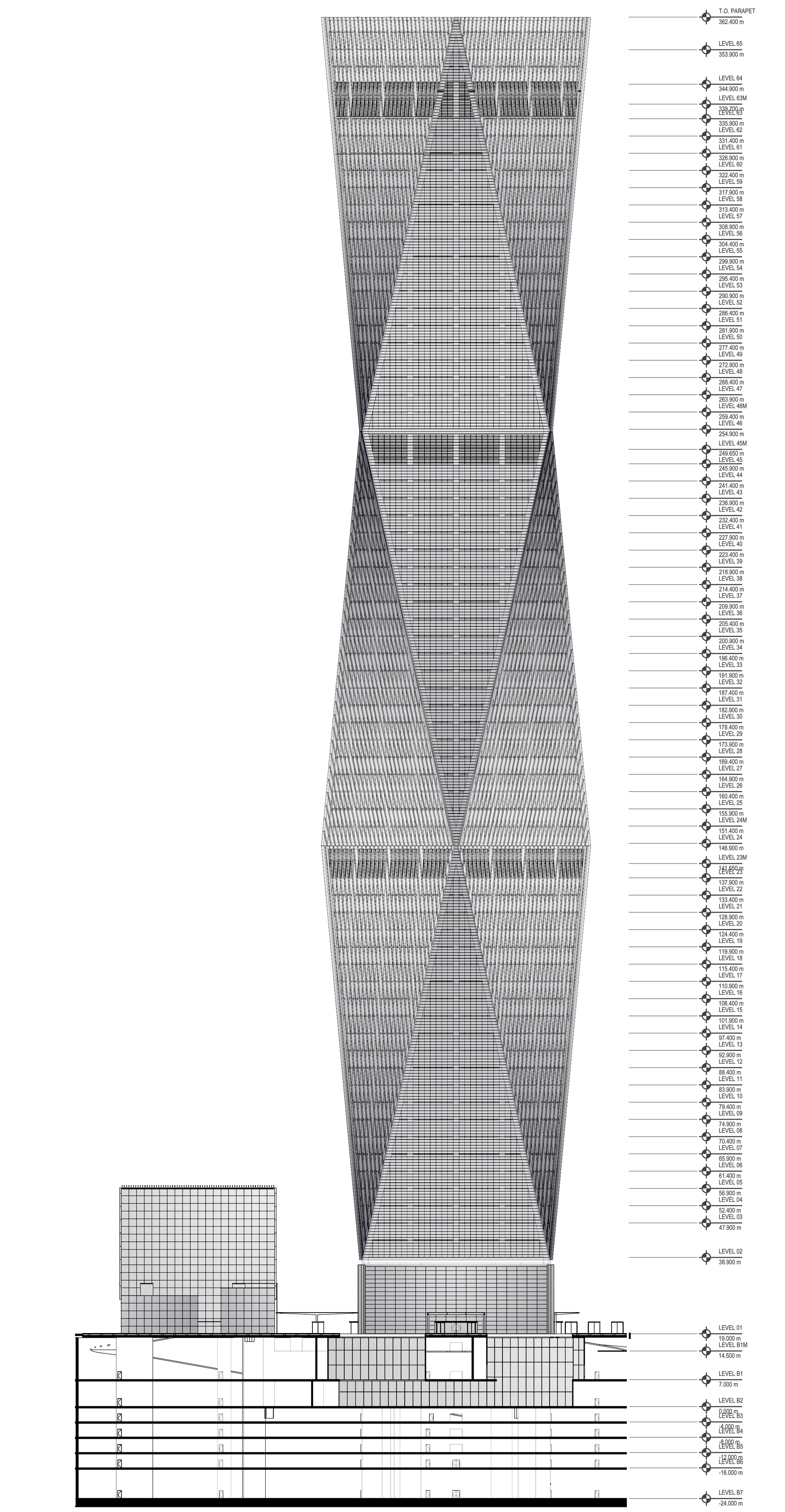 Gallery of Diagonal Tower / SOM - 2