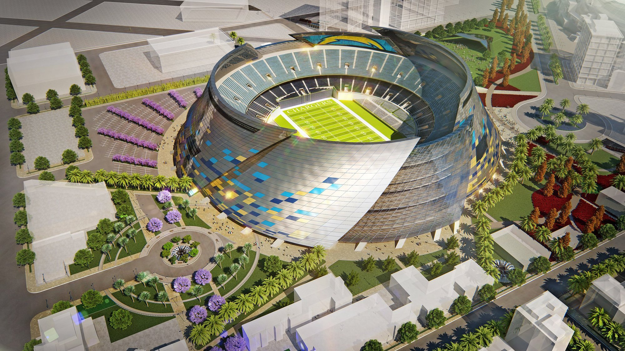 Gallery of San Diego Stadium Master Plan / de bartolo + rimanic design ...