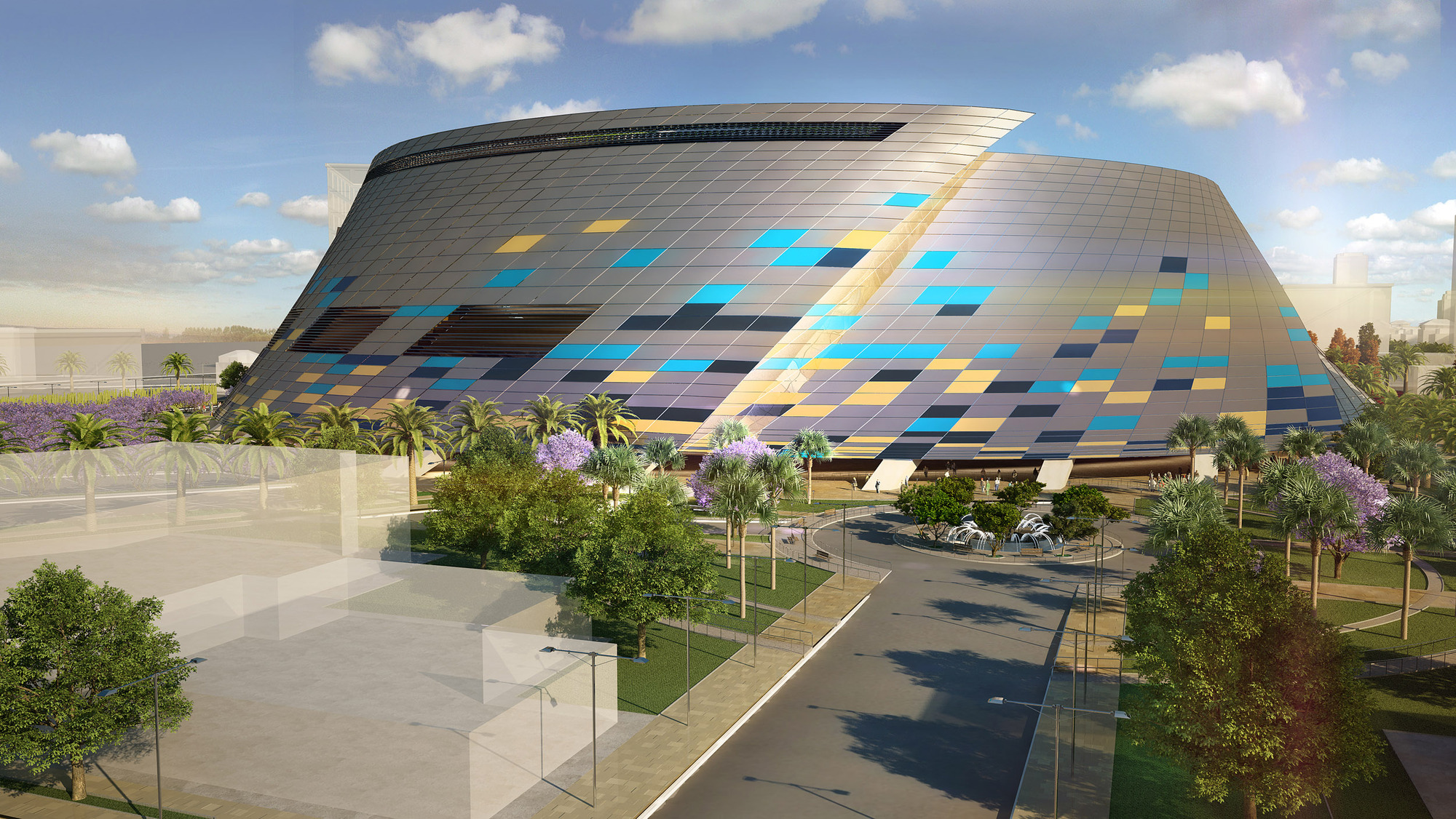 Gallery of San Diego Stadium Master Plan / de bartolo + rimanic design ...