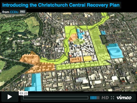 Video: Christchurch Central Recovery Plan | ArchDaily