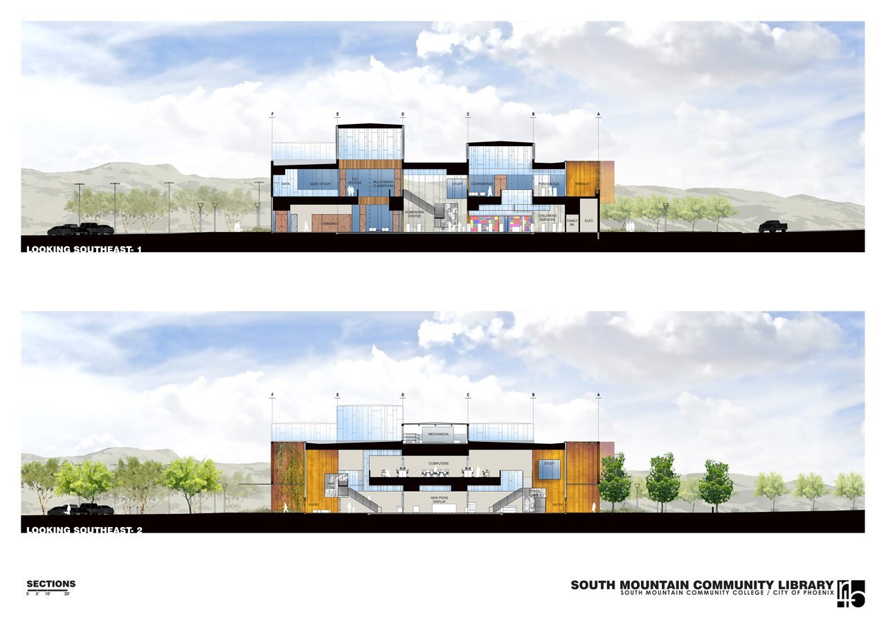 Gallery of South Mountain Community Library / Richärd+Bauer - 2