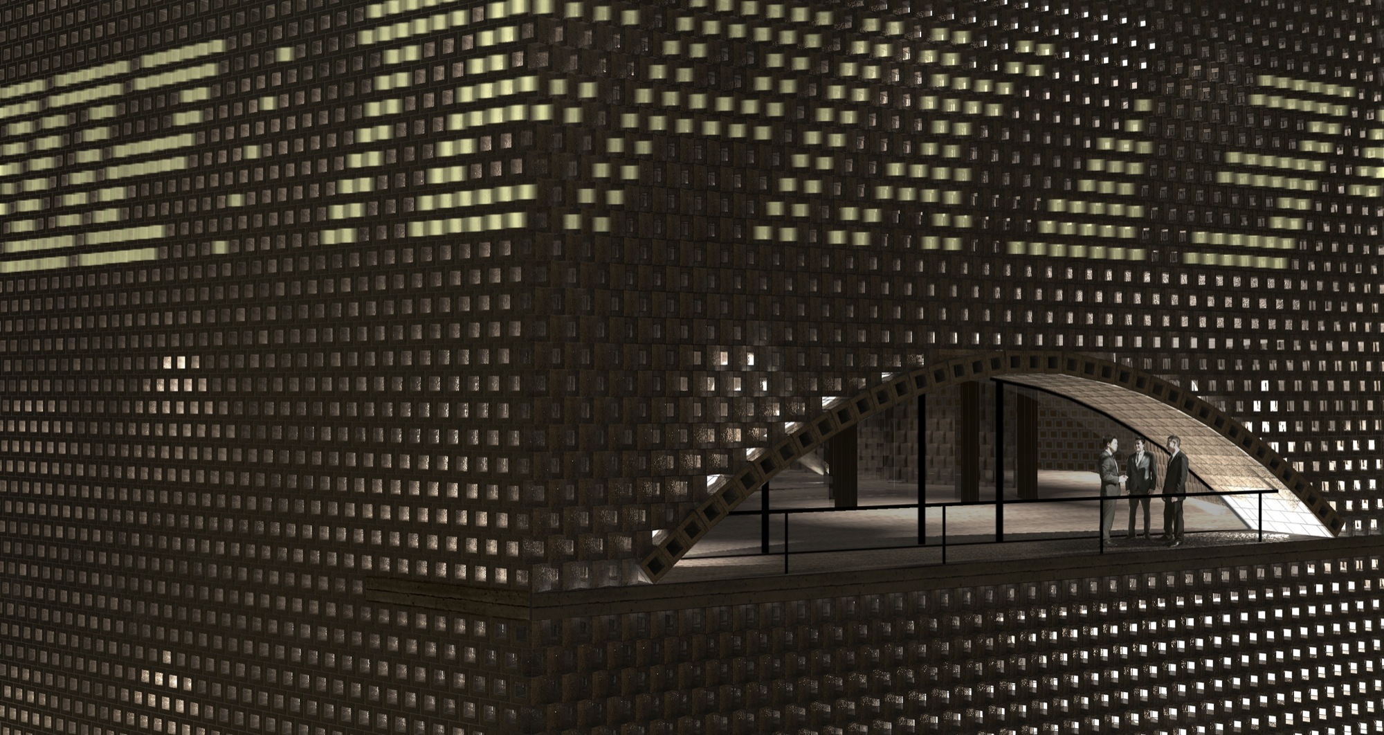 Gallery of Tehran Stock Exchange Competition, 1st Prize: Alejandro ...