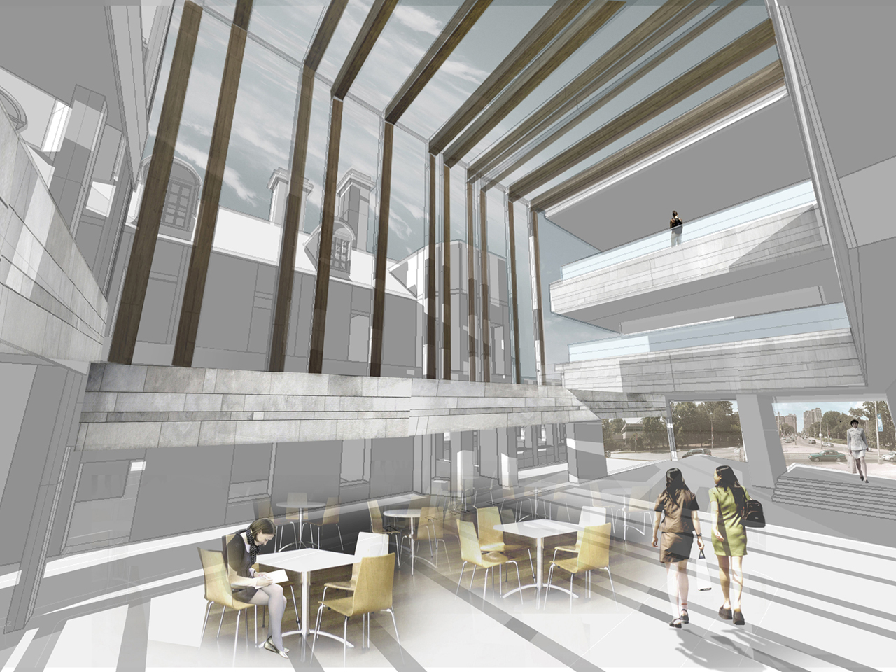 Gallery of In Progress: Faculty of Law, University of Toronto / Hariri ...