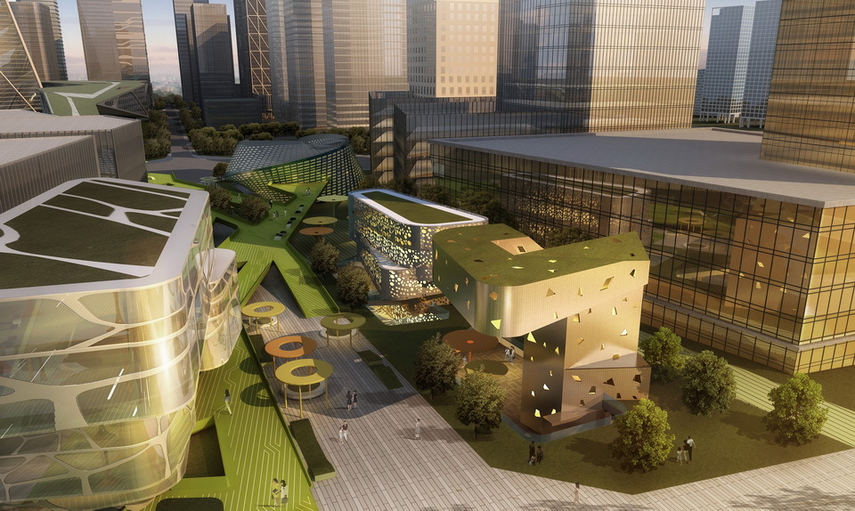 Gallery of Southern Island of Creativity / Chengdu Urban Design ...