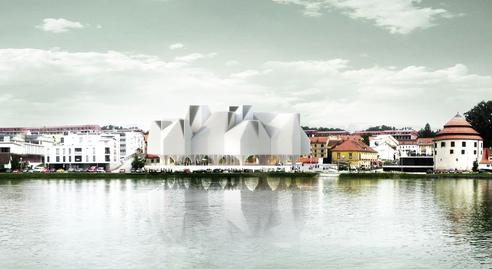 Gallery of Maribor Art Gallery competition entry / Stan Allen Architect - 7