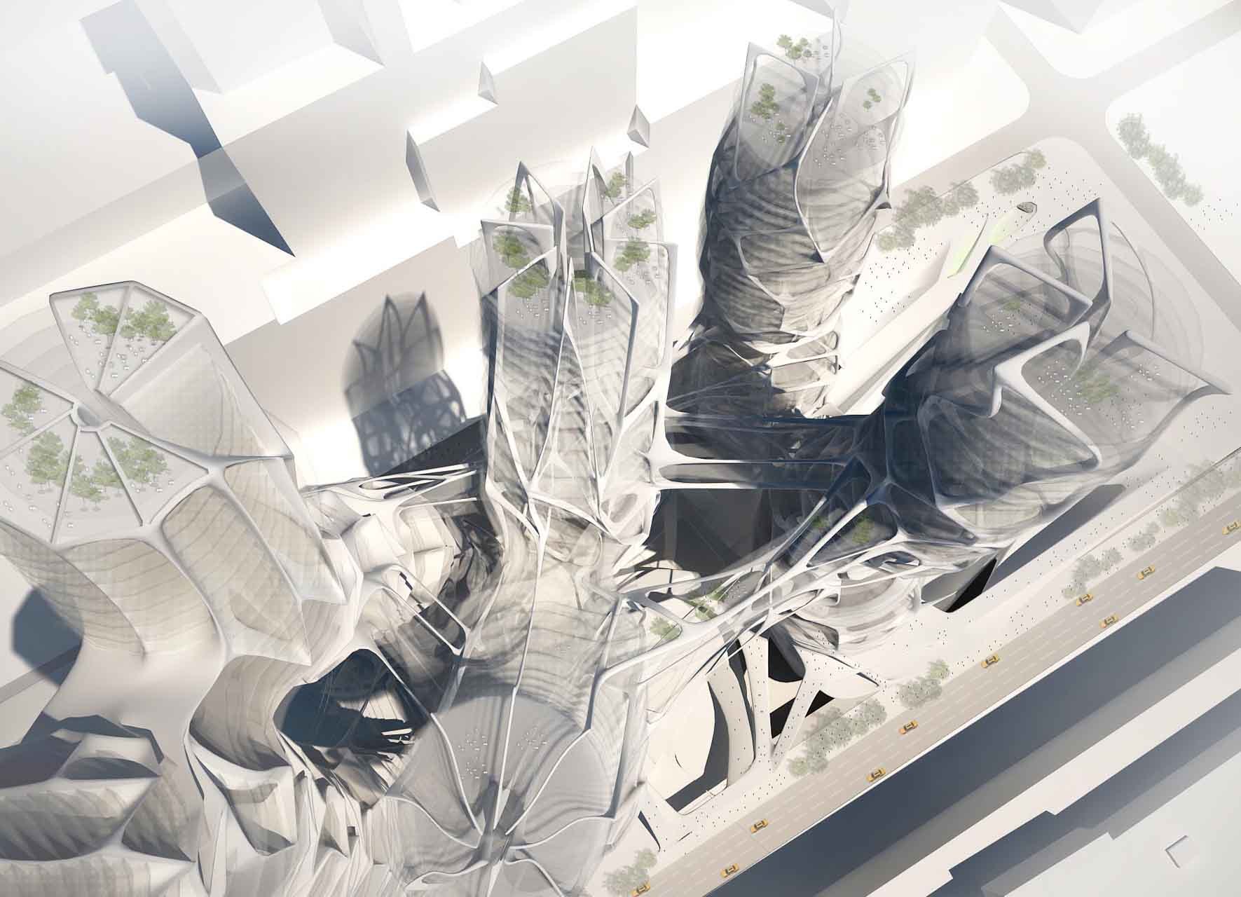 Gallery of 'Vertical Ground' Skyscraper Proposal / Code [9] - 16