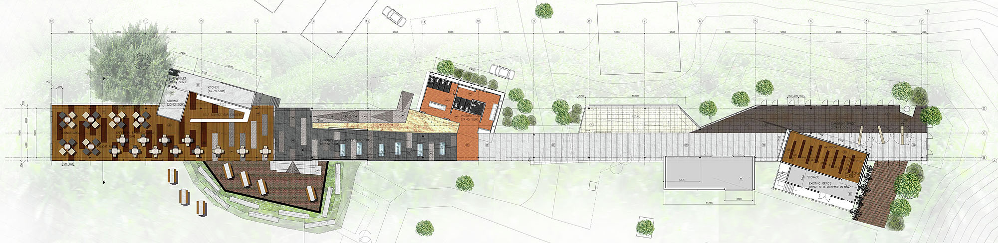 Gallery of Boh Visitor Center / ZLG Design - 10