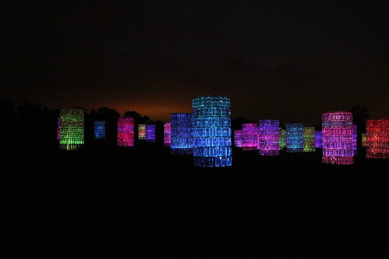 Gallery of Bruce Munro’s stunning LED Installations light up Longwood ...