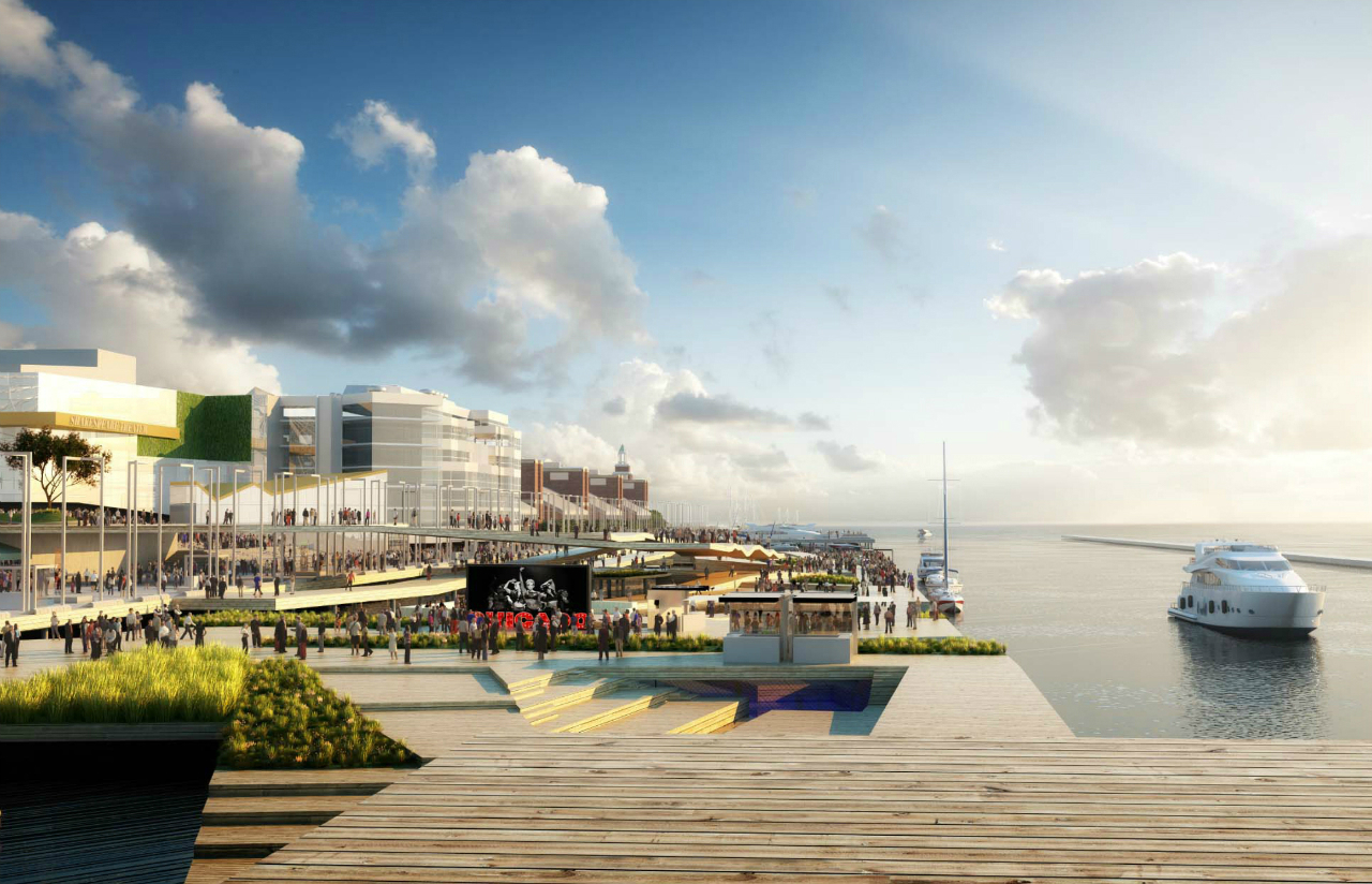 Gallery of PierESCAPE / Aedas Architects, Davis Brody Bond and Martha ...