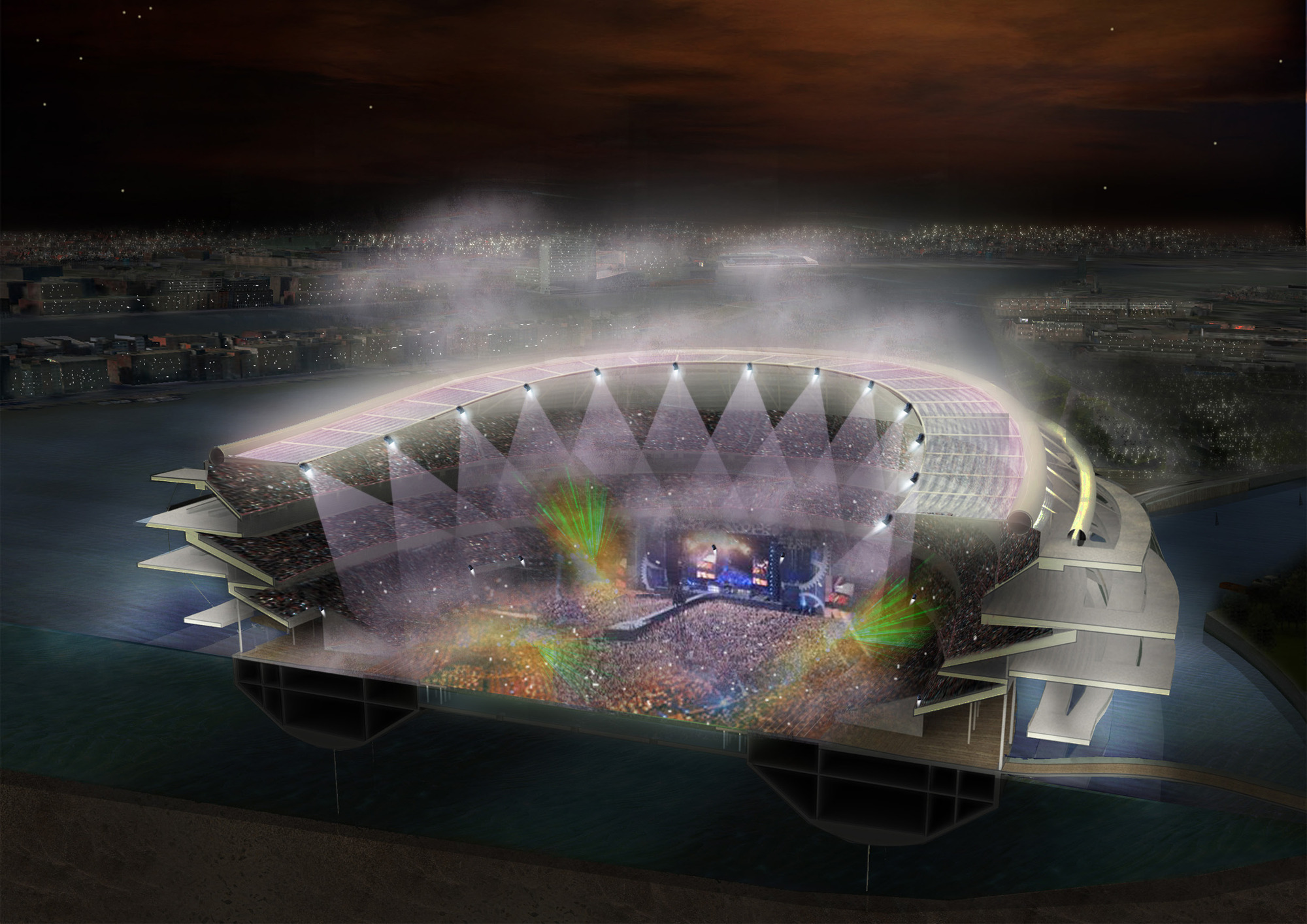 Gallery of Bike The Floating Stadium / Quentin Perchet & Gabriel Scerri ...
