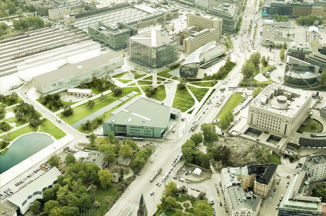 Gallery of Helsinki Central Library Competition Entry / Marc Anton ...