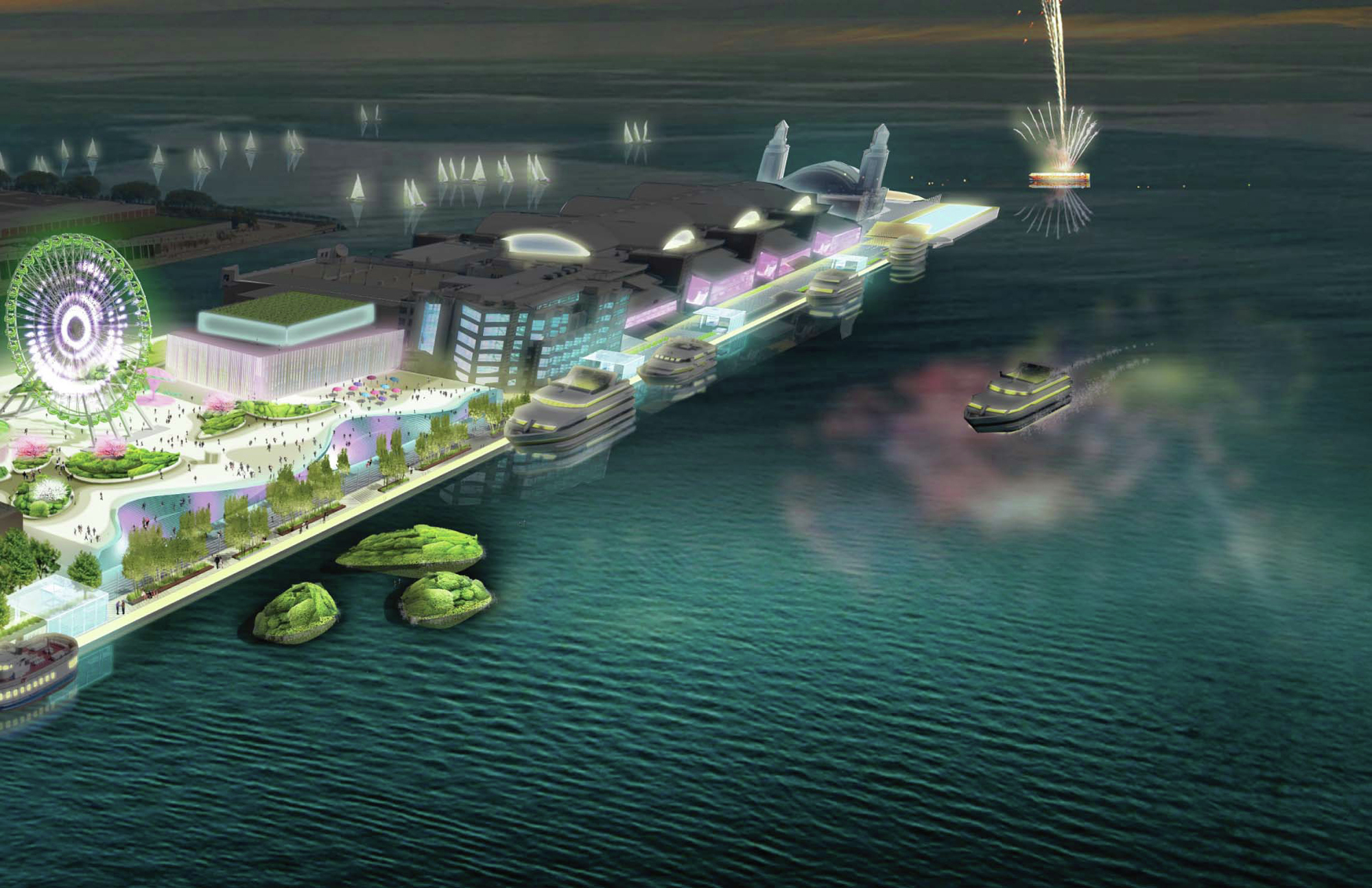 Gallery of Pierscape / James Corner Field Operations Team - 61