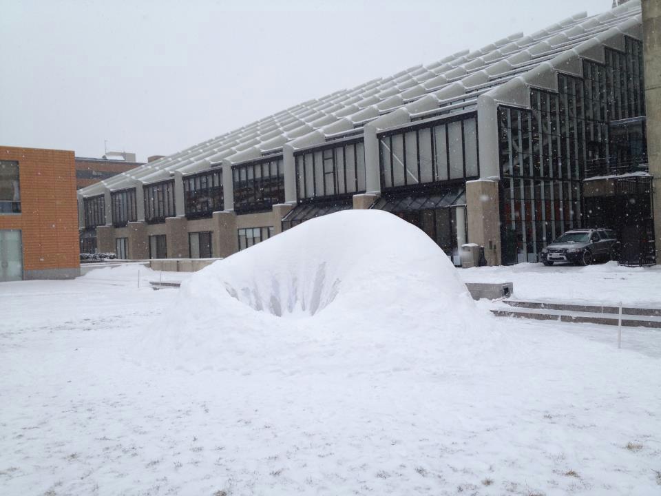 Gallery of Fabricating Grounds: Ice Shelter Installation / Koepcke ...