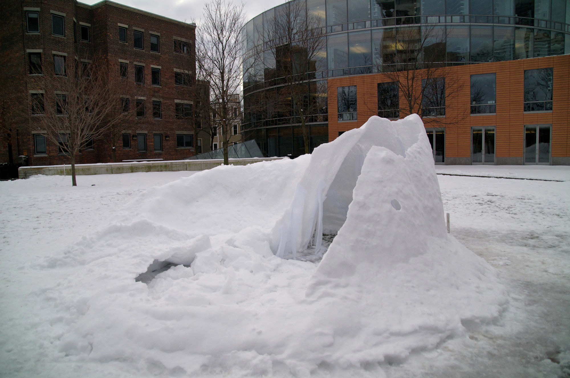 Gallery of Fabricating Grounds: Ice Shelter Installation / Koepcke ...