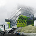 Keelung Harbor Service Building / Neil M. Denari Architects | ArchDaily