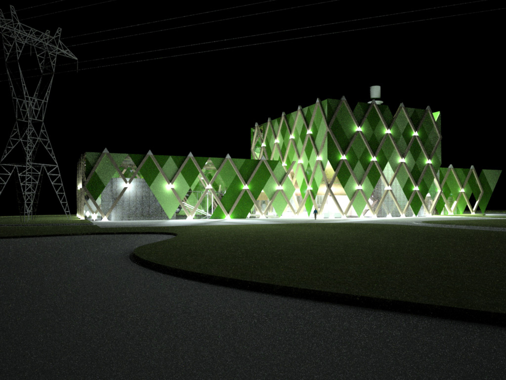 Biomass Power Station / Hinton Cook Architects | ArchDaily