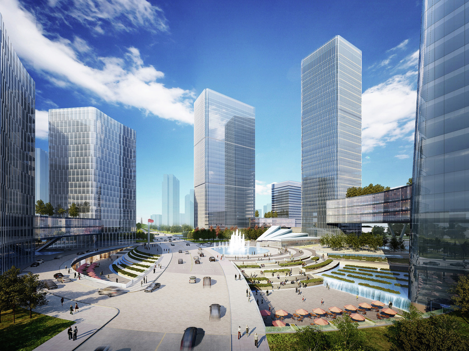 Gallery of Pazhou Masterplan / Goettsch Partners - 6