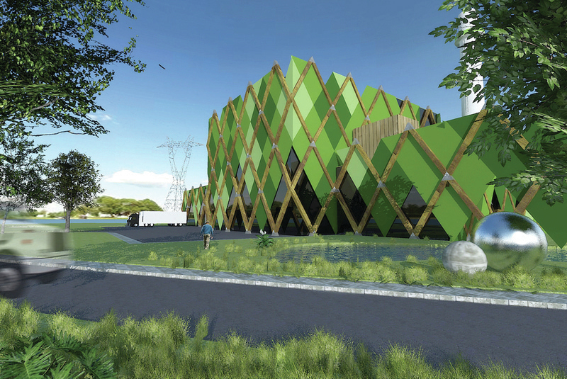 Gallery of Biomass Power Station / Hinton Cook Architects - 9