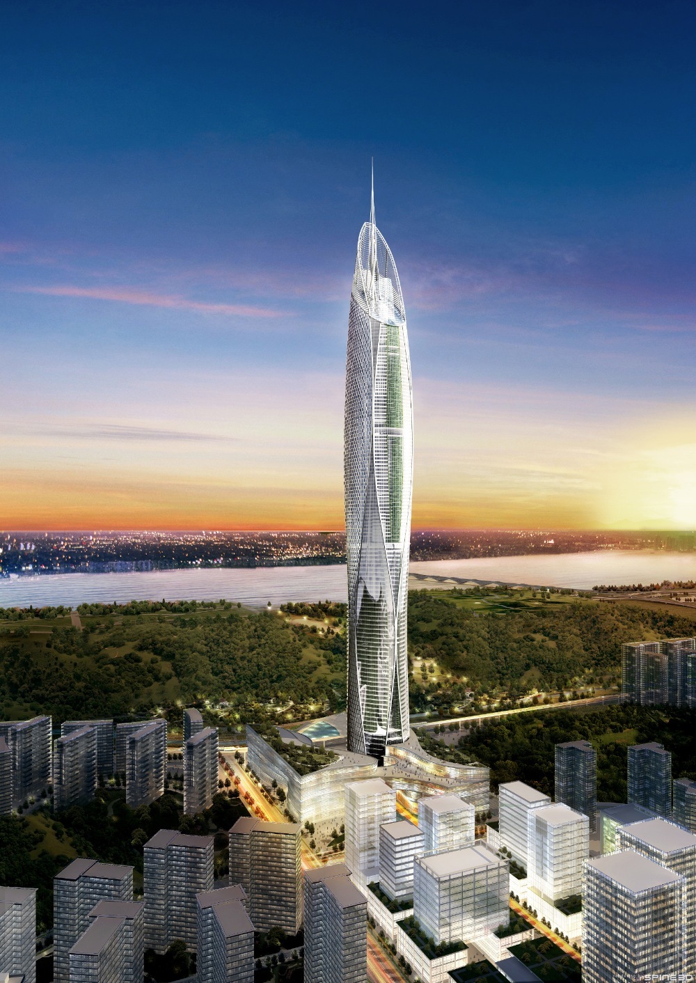 Gallery of Digital Media City / SOM - 4