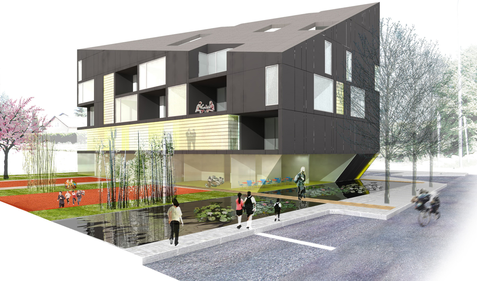 Gallery of Multigenerational Building in Gland / SM-arch - 12