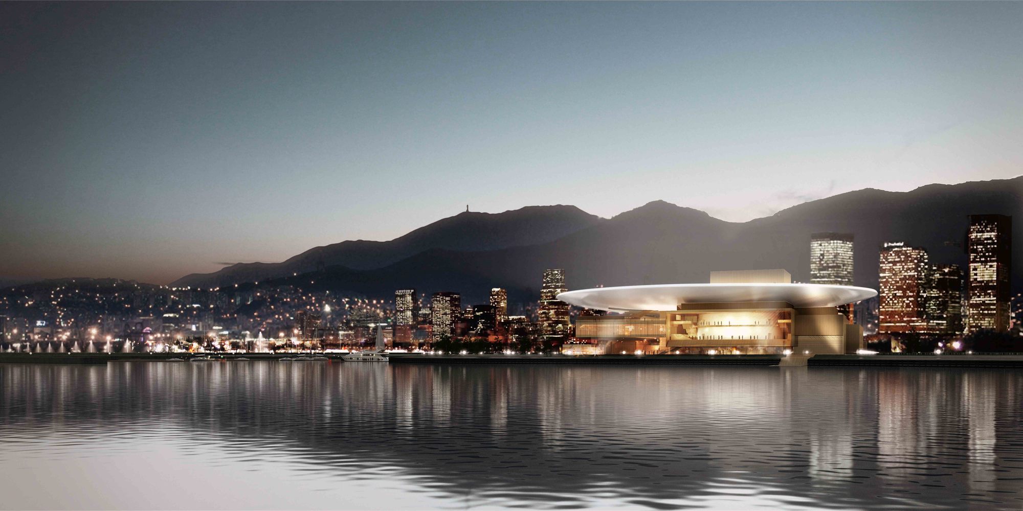 Gallery of Busan Opera House Proposal: 3rd Prize Winner / Henning ...