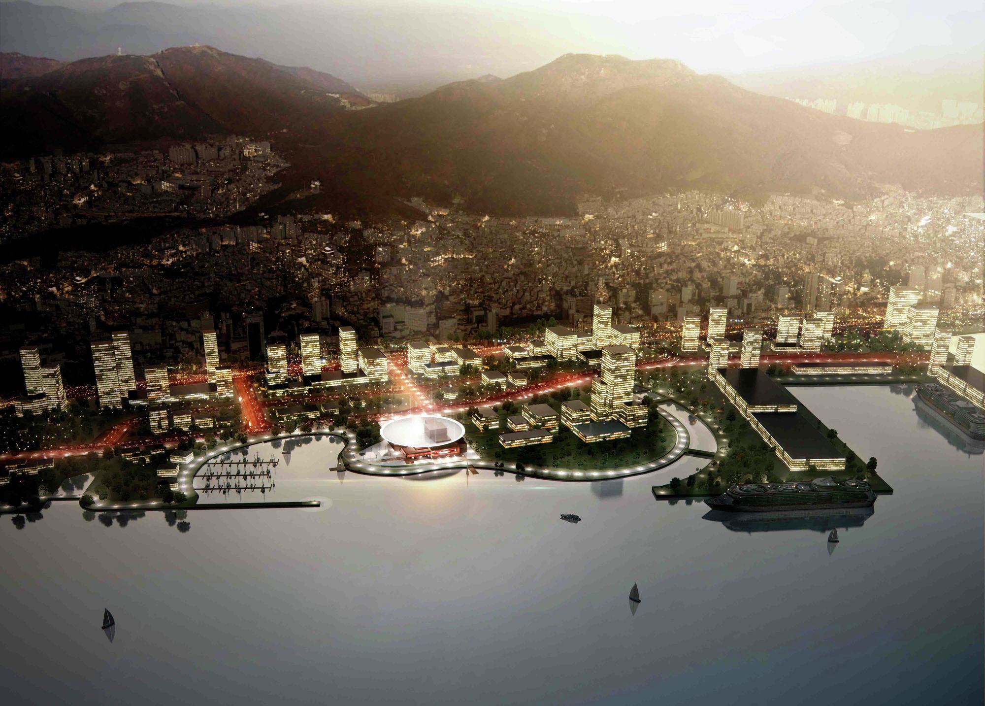 Gallery of Busan Opera House Proposal: 3rd Prize Winner / Henning ...