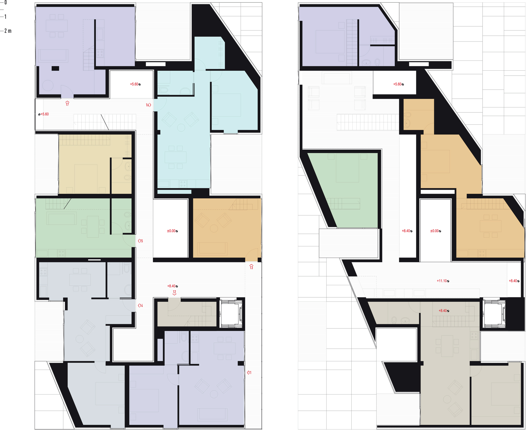 Multigenerational Building in Gland / SM-arch | ArchDaily
