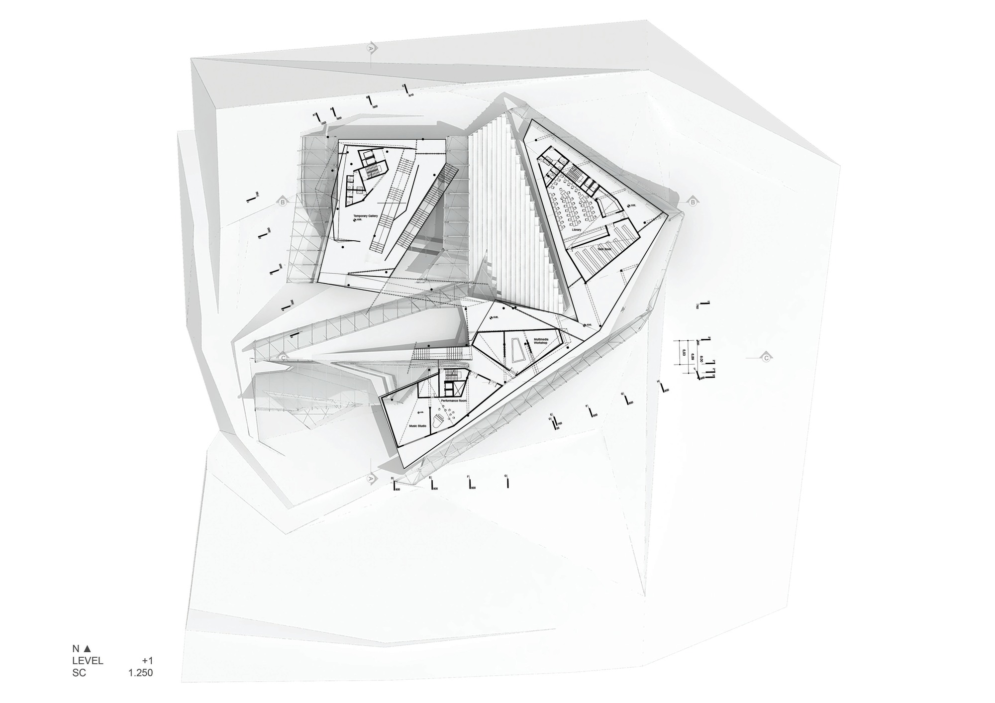 Gallery of Media Complex / CAAT Studio - 8