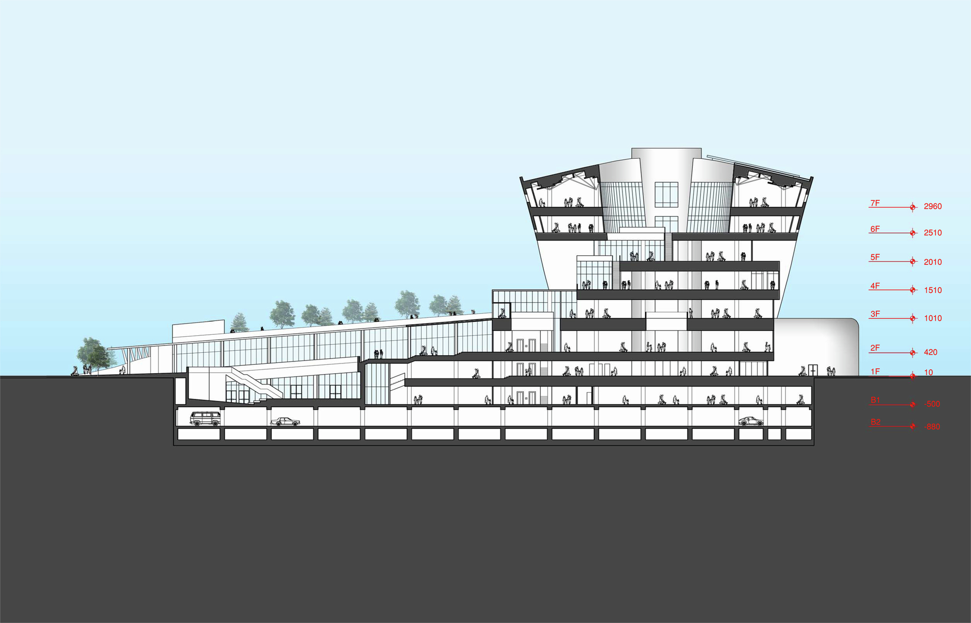 Kaohsiung Library Competition Proposal/ Mak Architects Inc. | ArchDaily