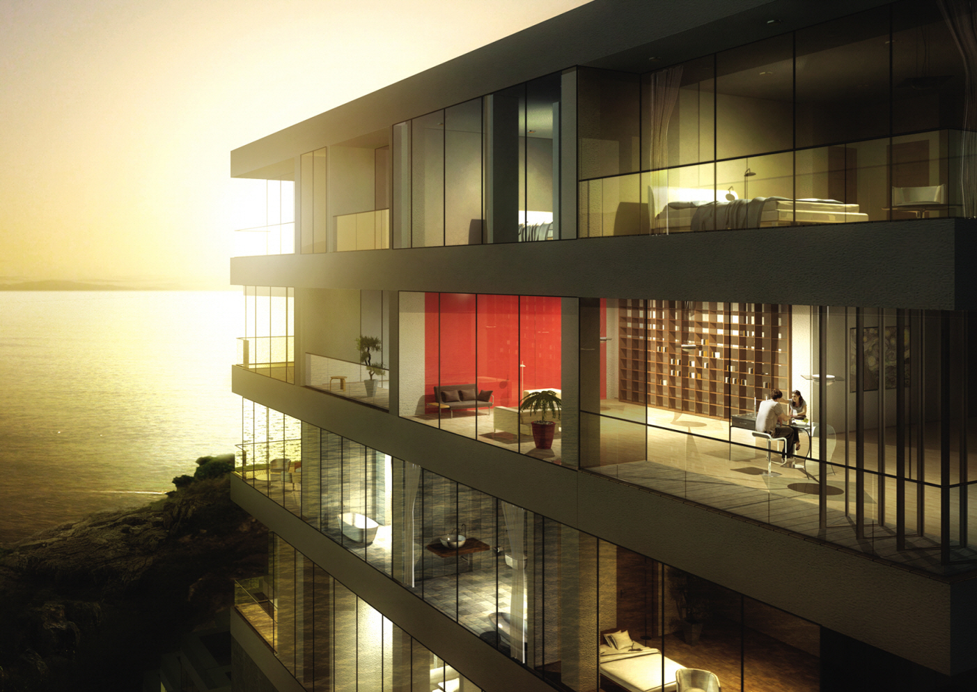 Gallery of Marine Terrace Resort / Yamasaki Ku Hong Associates Design ...