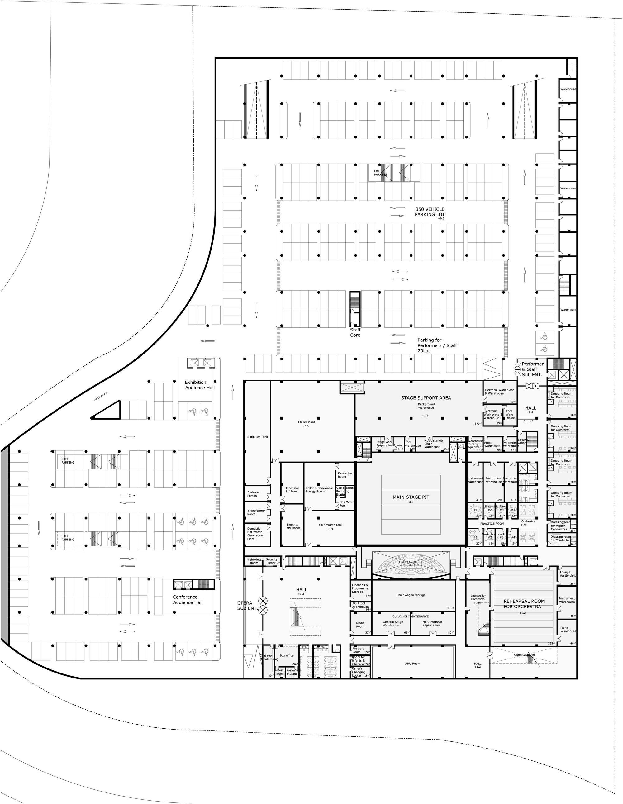 Gallery of Busan Opera House Proposal: 3rd Prize Winner / Henning ...