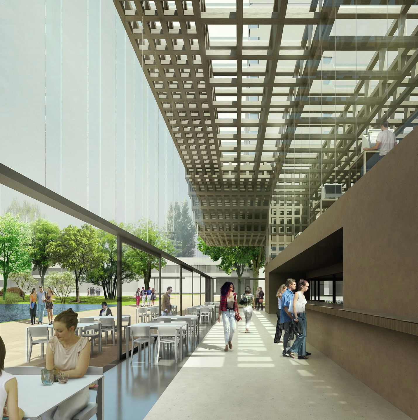 Gallery of The Canopy: Student Pavilion Erasmus University / NEXT ...