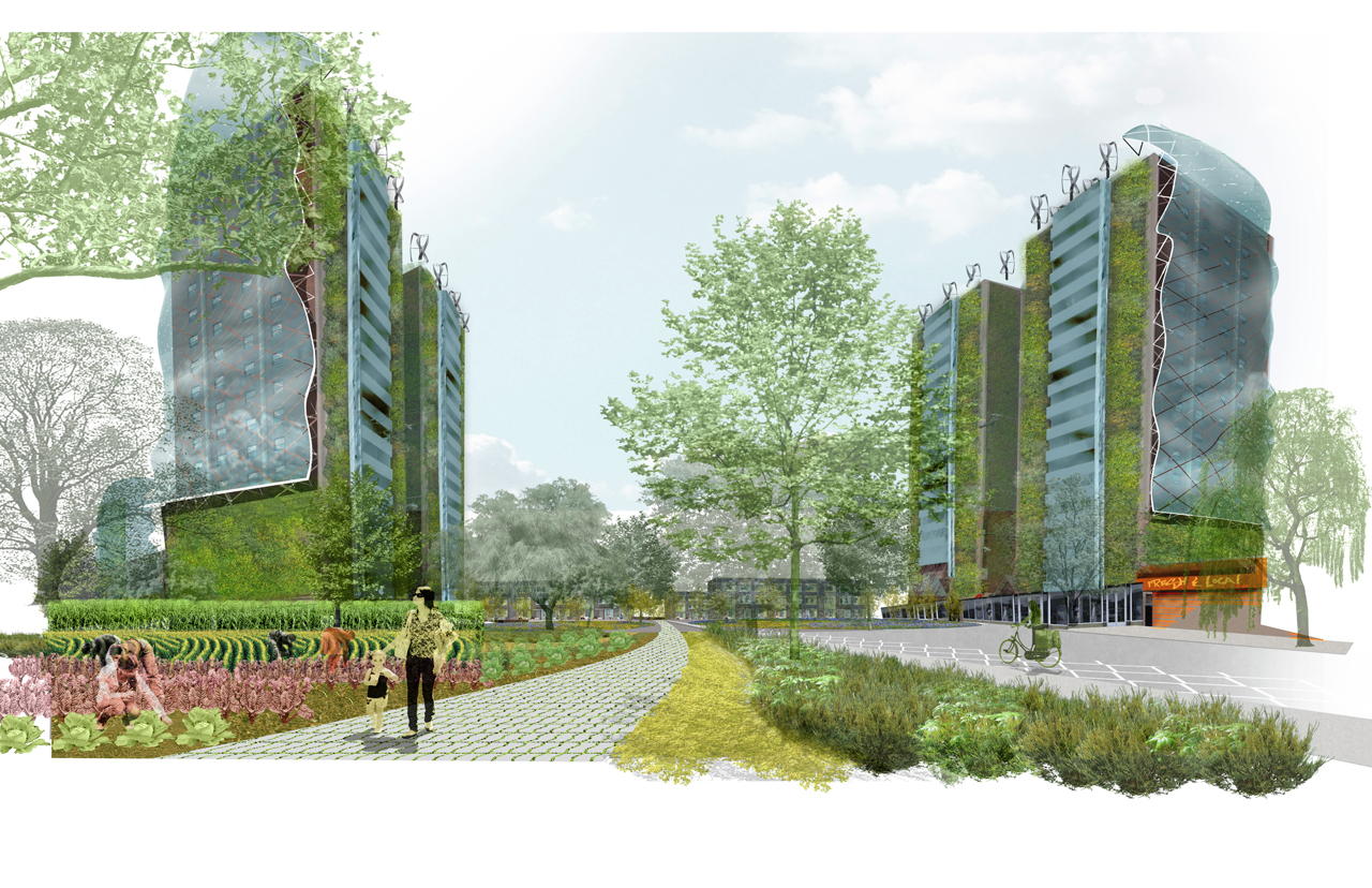 Gallery of PatchWork, Living City Design Competition / OLIN - 4