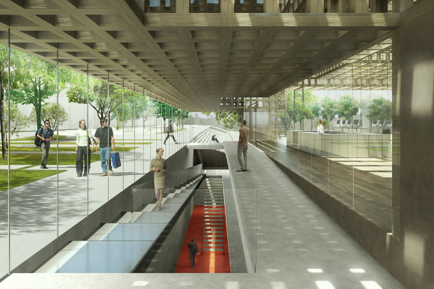 Gallery of The Canopy: Student Pavilion Erasmus University / NEXT ...