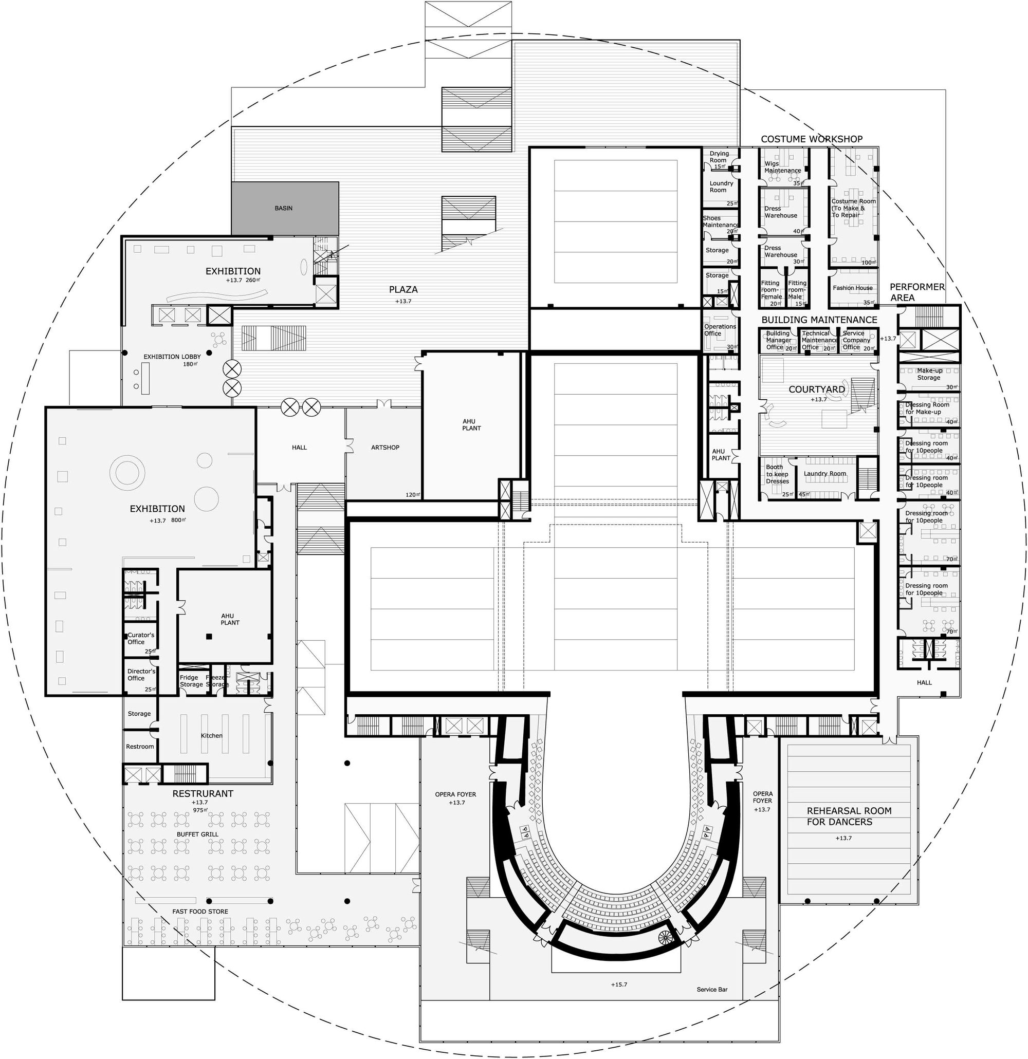 Gallery of Busan Opera House Proposal: 3rd Prize Winner / Henning ...