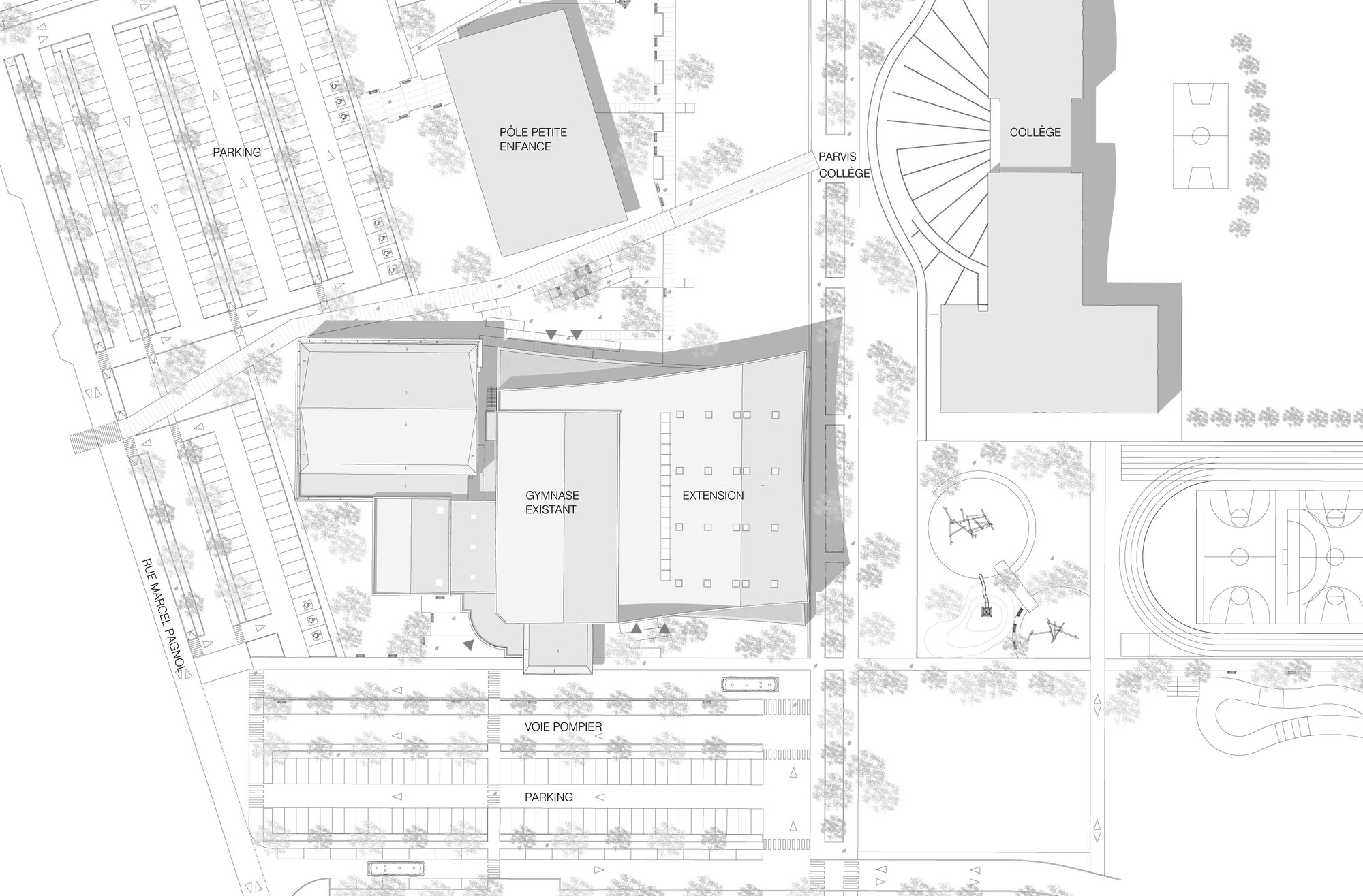 Gallery of Sports Complex / DATA Architects - 4