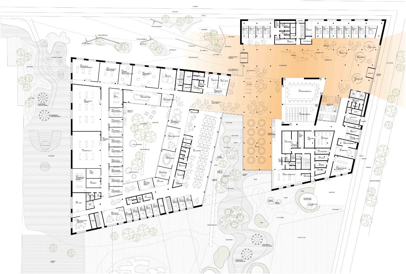 Gallery of Town Hall and Health Center / Henning Larsen Architects - 1