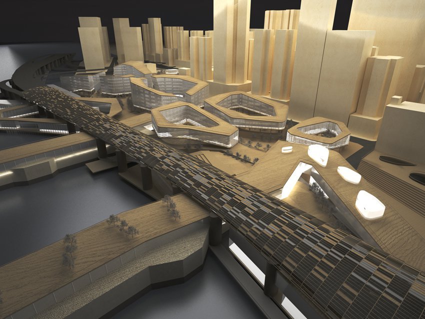Gallery of North Point Harbour Urban Planning Concept Winning Proposal ...
