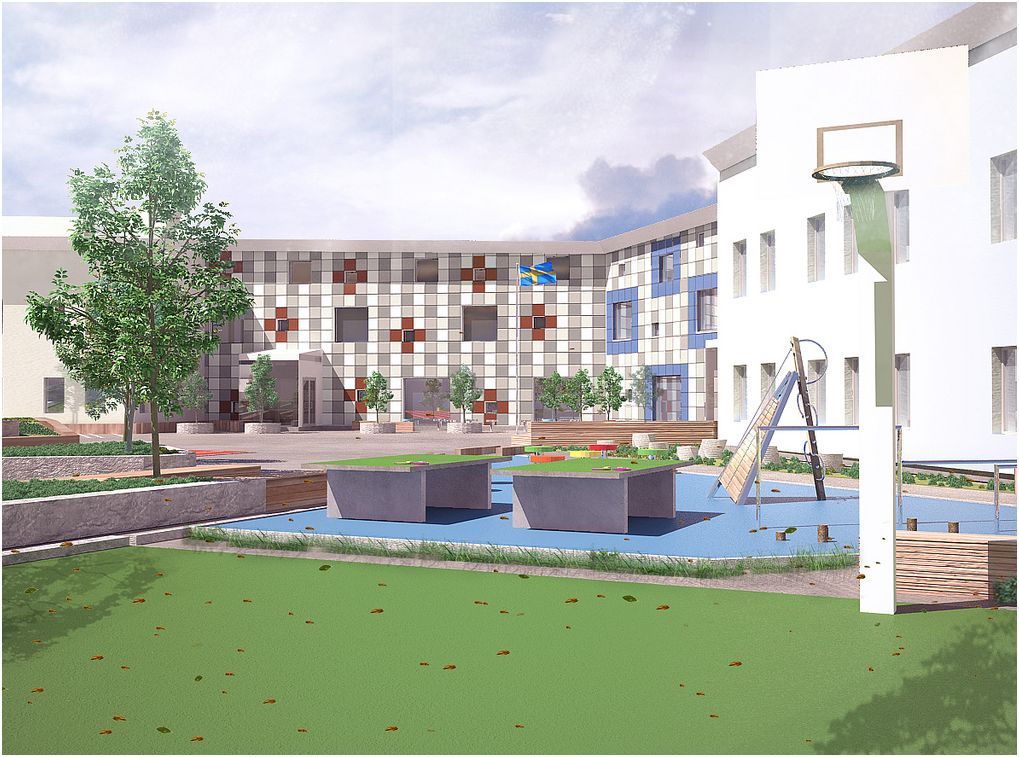 Gallery of Passive House School Winning Proposal / Kjellgren Kaminsky ...