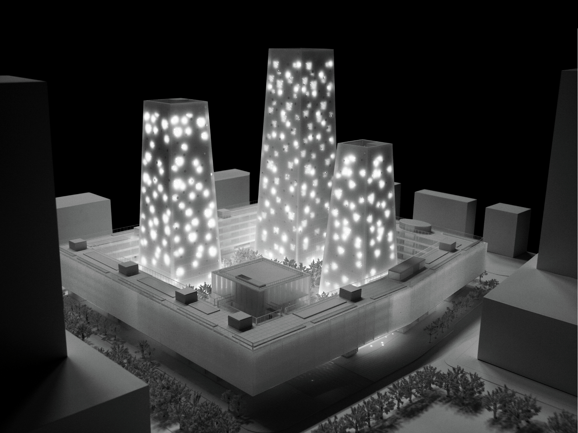 Gallery of Shenzhen Archive Towers / Jaeger and Partner Architects - 8