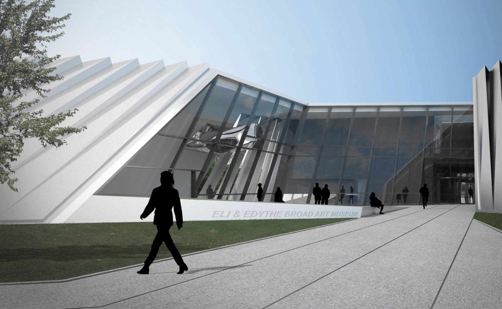 Gallery of In Progress: Broad Art Museum / Zaha Hadid - 19