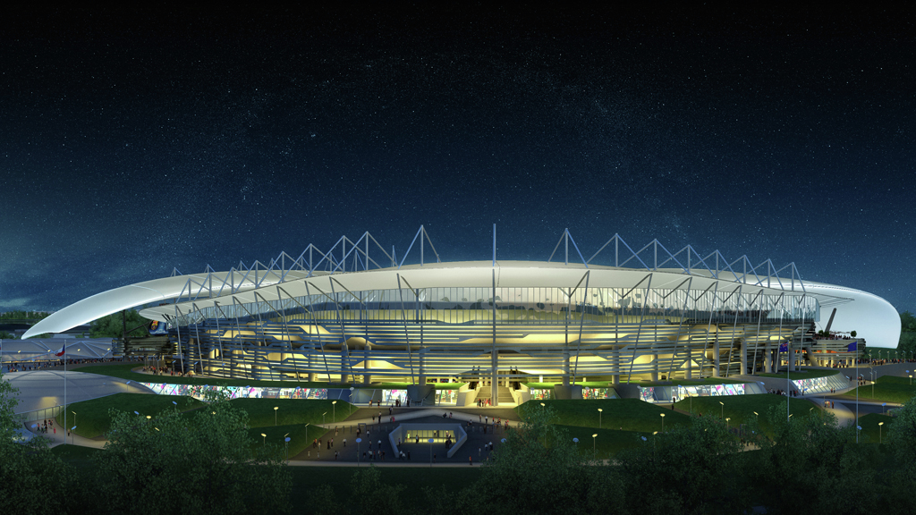 Gallery of 2018 World Cup: Populous Awarded Rostov Stadium - 3
