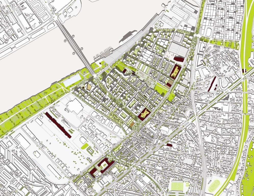 Gallery of Brazza Nord Bordeaux Masterplan / KCAP - 2
