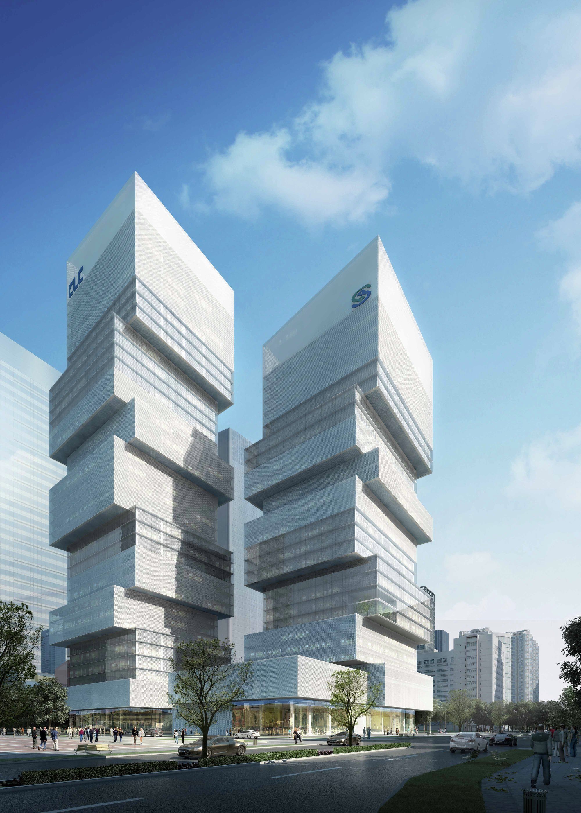 Gallery of CDB Tower & Minsheng Financial Tower Competition Proposal ...