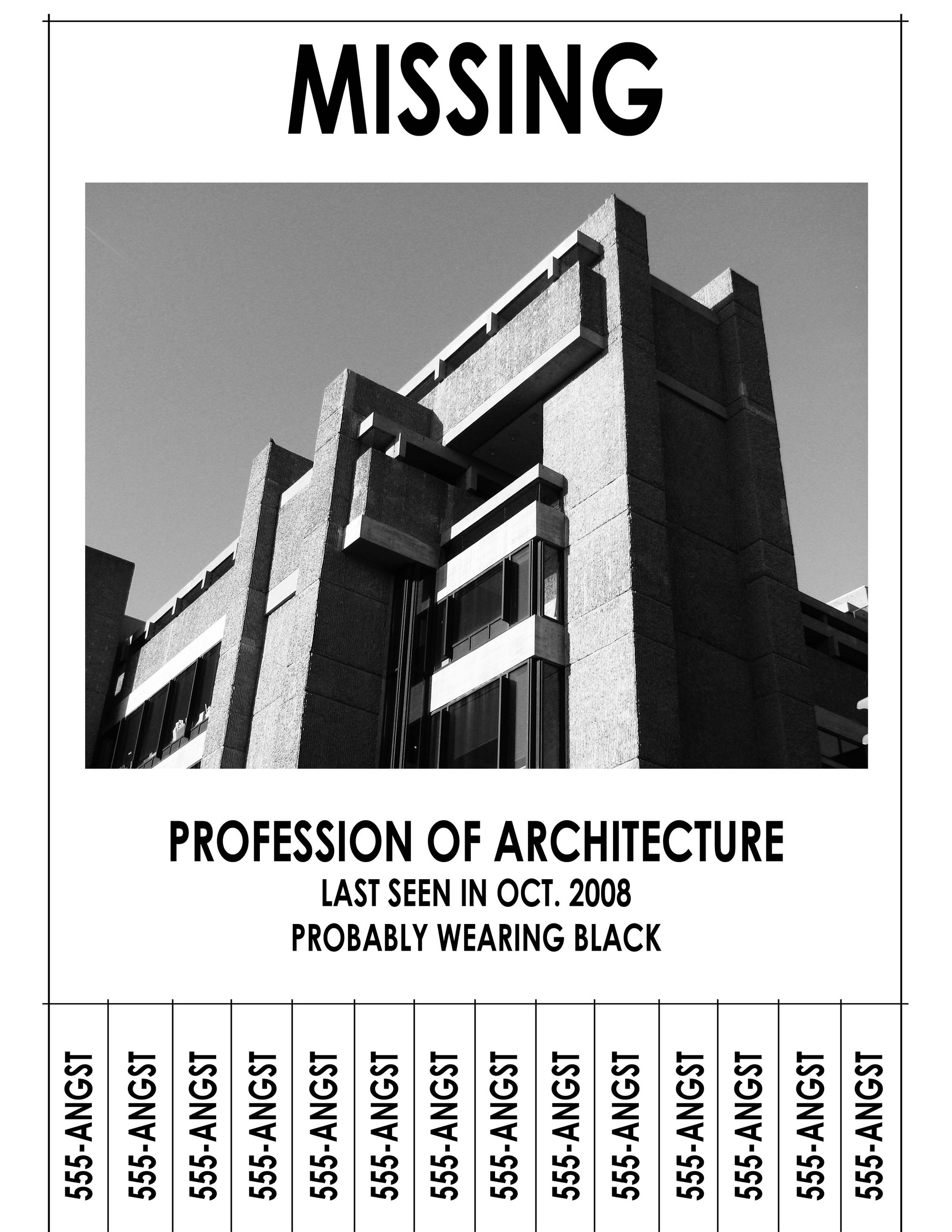 Missing: Architecture - Have you seen me? | ArchDaily