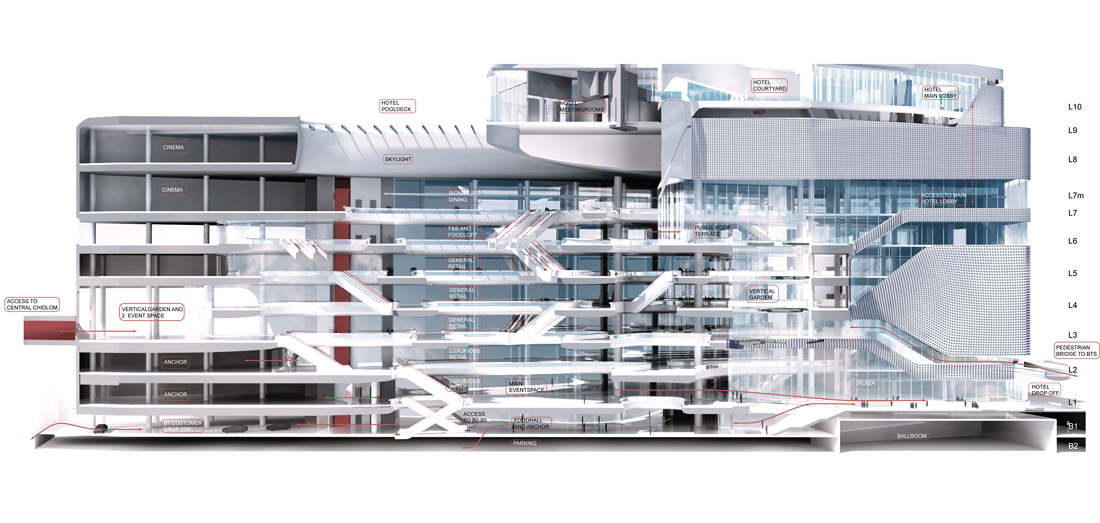 Gallery of Central Embassy / Amanda Levete Architects - 2